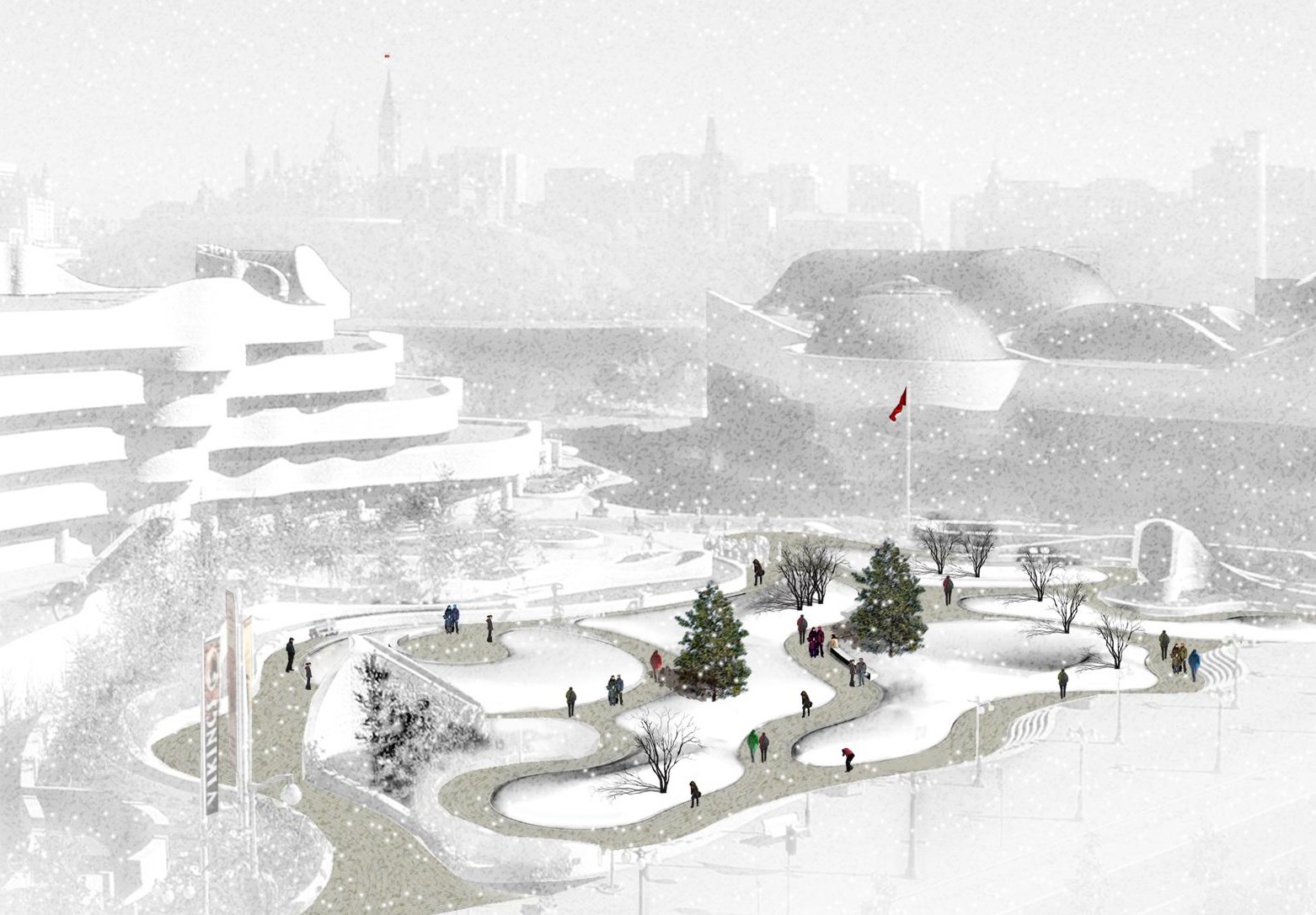 Urban Prairie | Transformation of the Plaza from Hardscape to Grassland ...