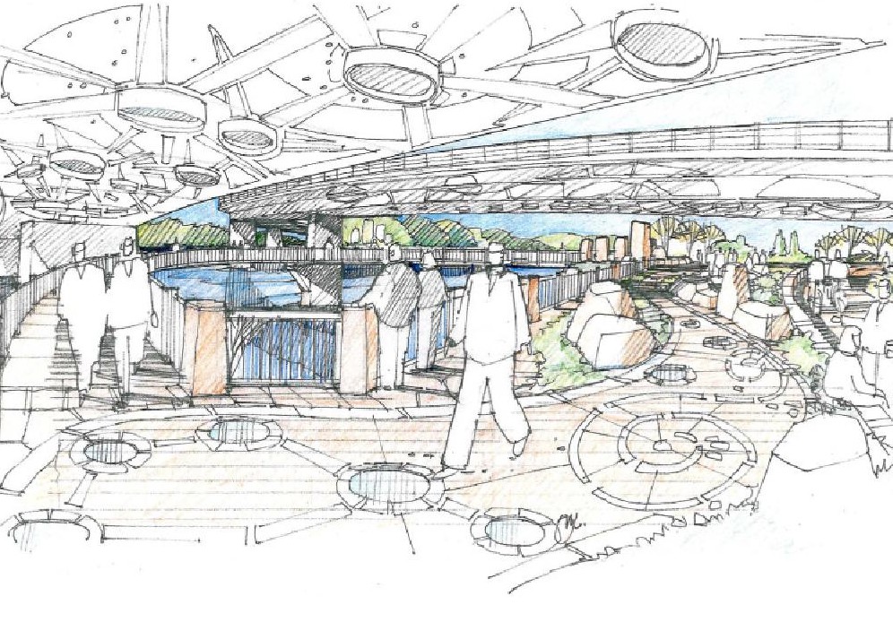 The RiverWalk Master Plan | CSLA